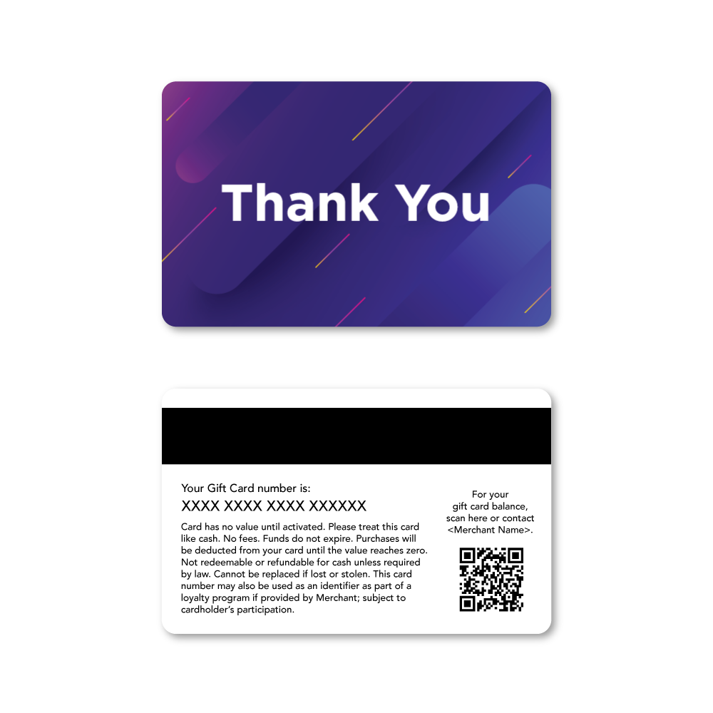 Purple Gift Cards – Talech Gift Card Store